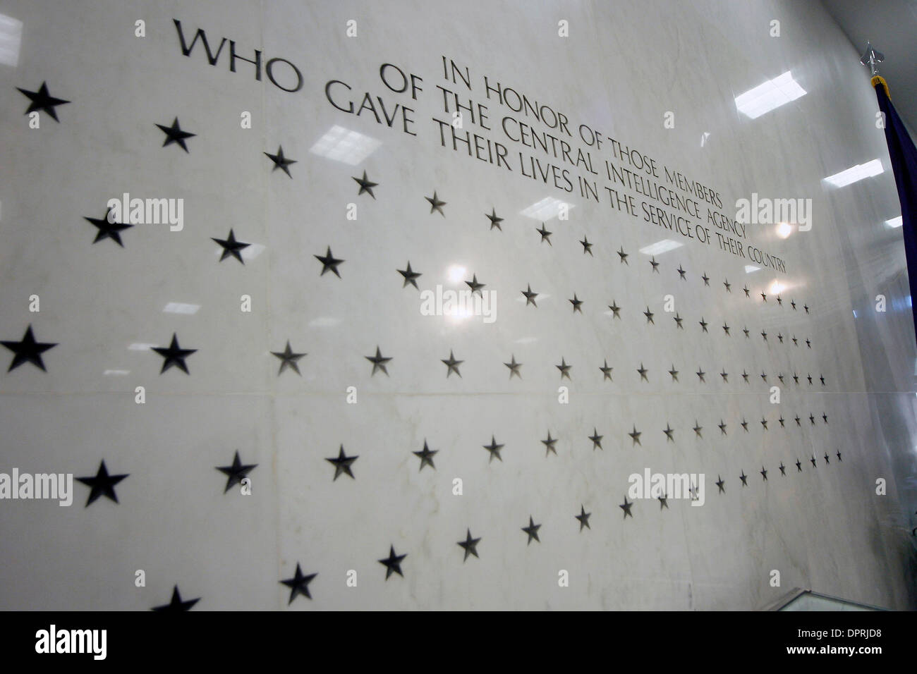 Feb 19, 2009 - McLean, Virginia, USA - The CIA Memorial wall holds 89 ...