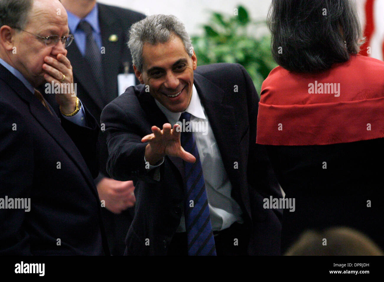 Rahm emanuel white house hi-res stock photography and images - Alamy