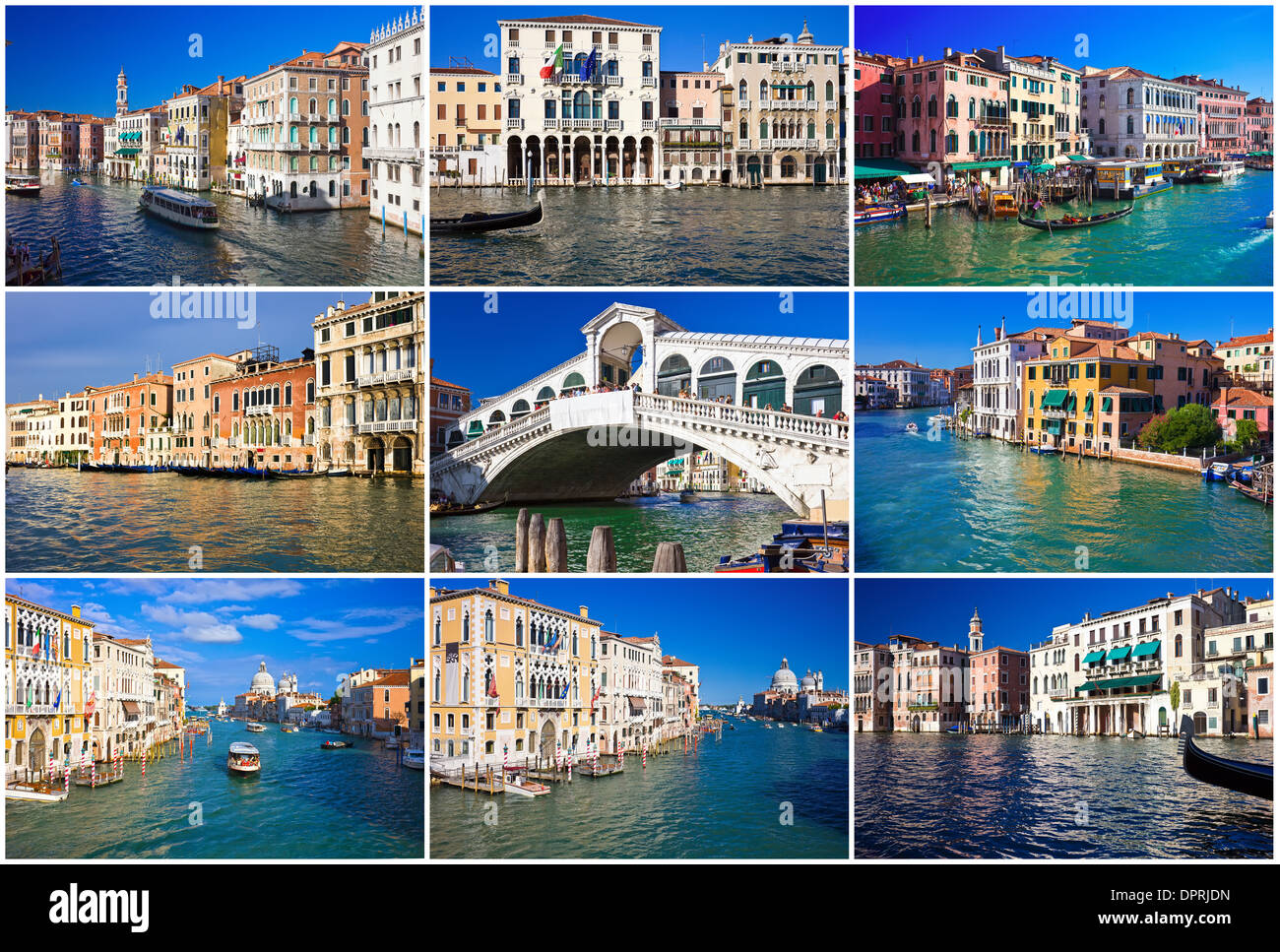 Grand Canal in Venice Stock Photo - Alamy