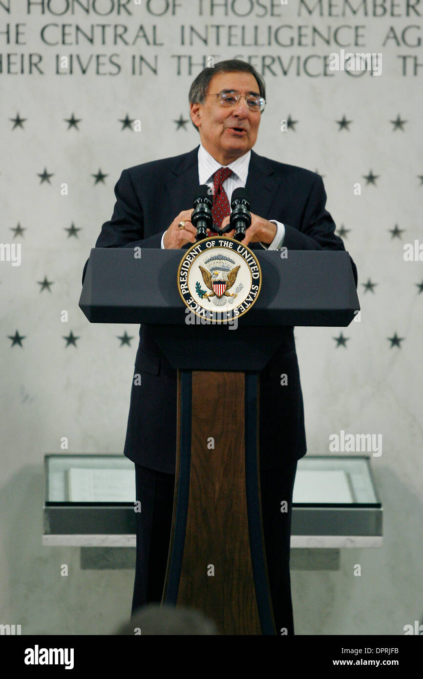 Feb 19, 2009 - McLean, Virginia, USA - At CIA Headquarters, LEON E ...