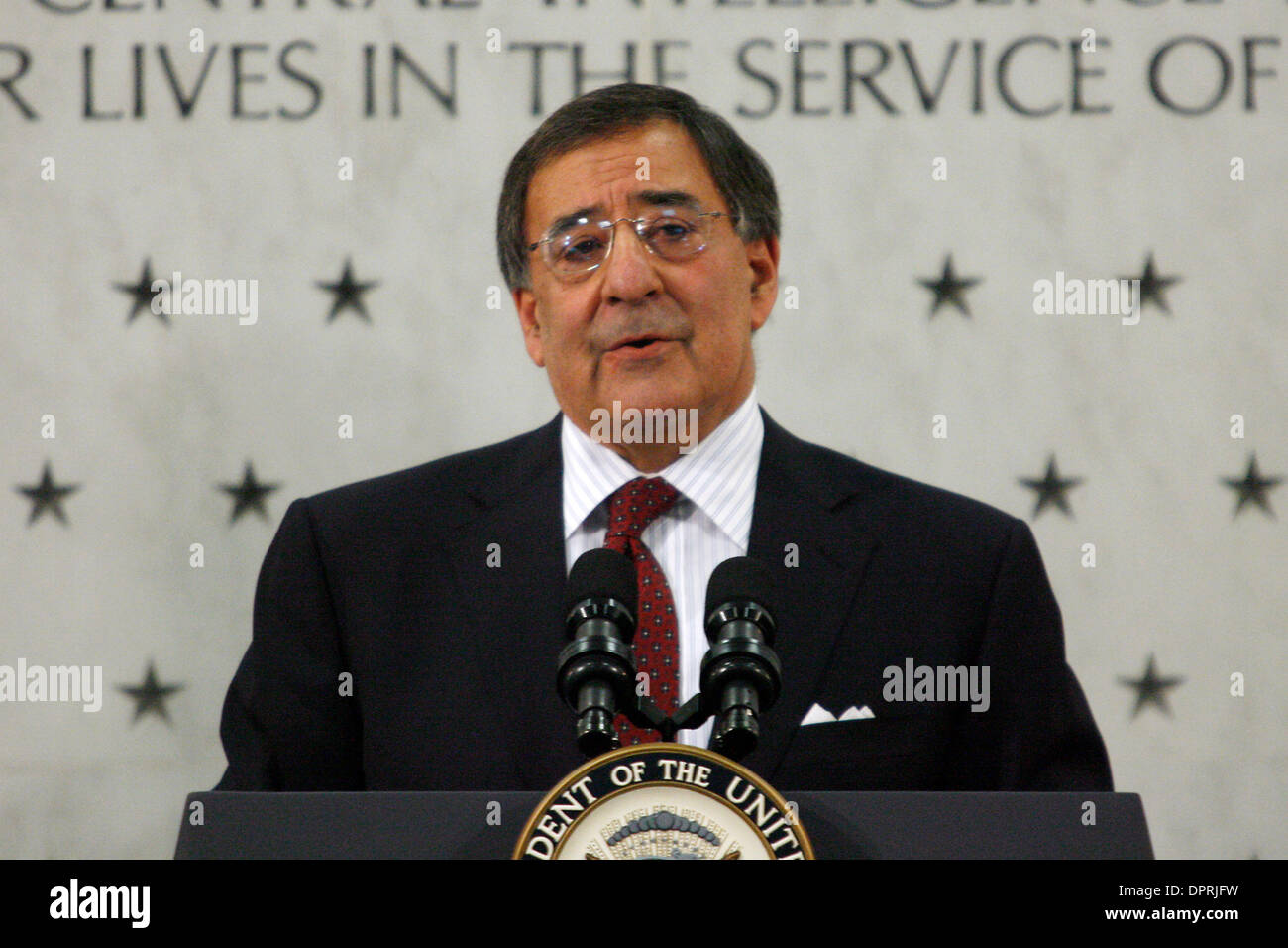 Feb 19, 2009 - McLean, Virginia, USA - At CIA Headquarters, LEON E ...