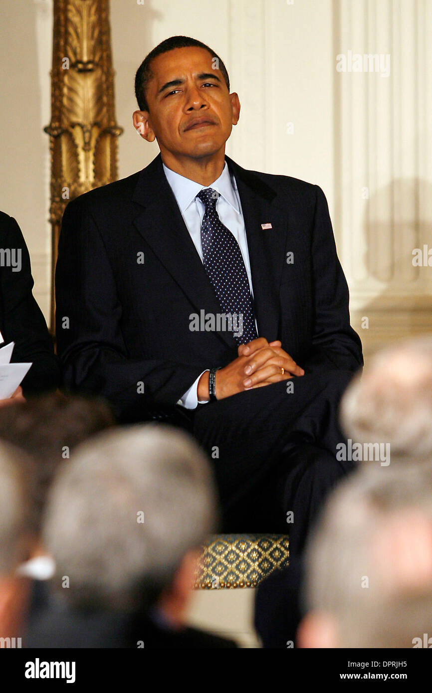 Feb 23, 2009 - Washington, District of Columbia, USA - President BARACK ...