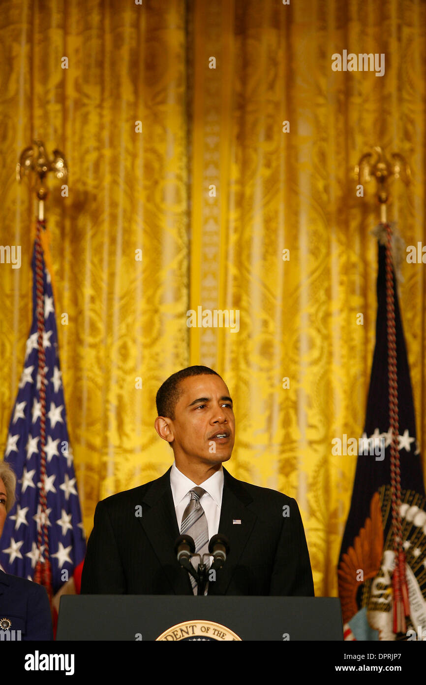 March 2nd, 2009 - Washington, DC, USA - President BARACK OBAMA ...