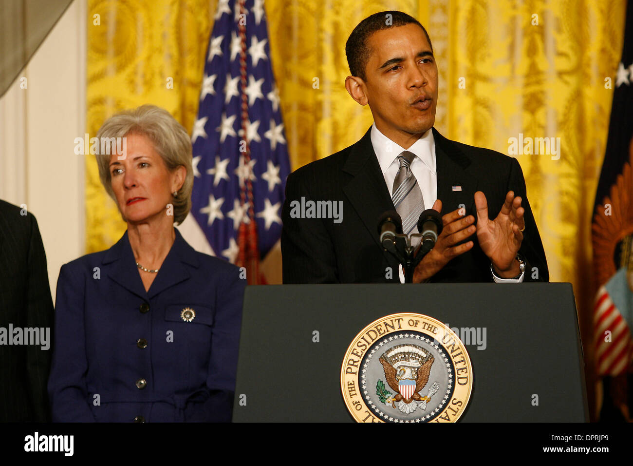 March 2nd, 2009 - Washington, DC, USA - President BARACK OBAMA ...