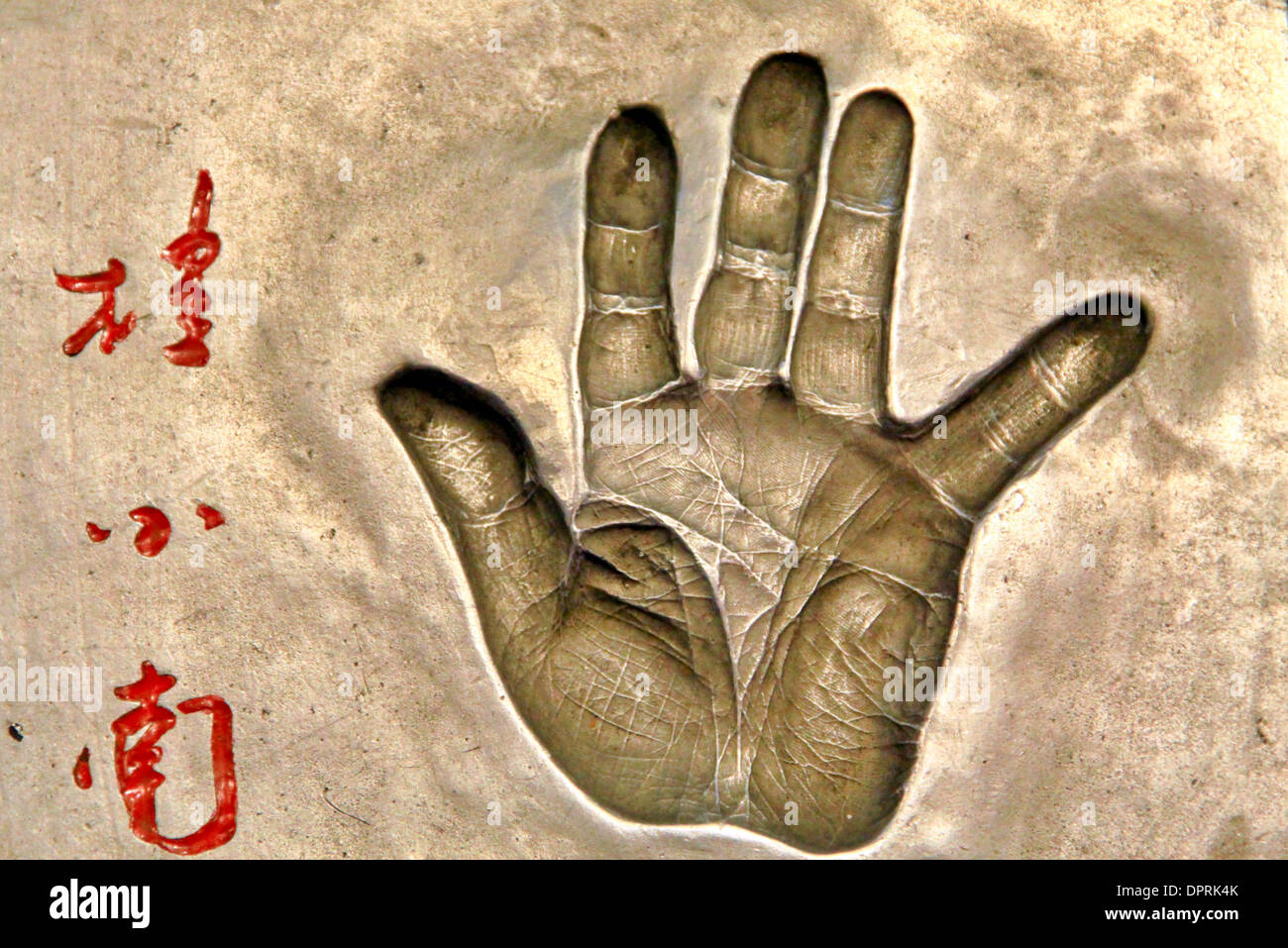 Handprint and signature hi-res stock photography and images - Alamy