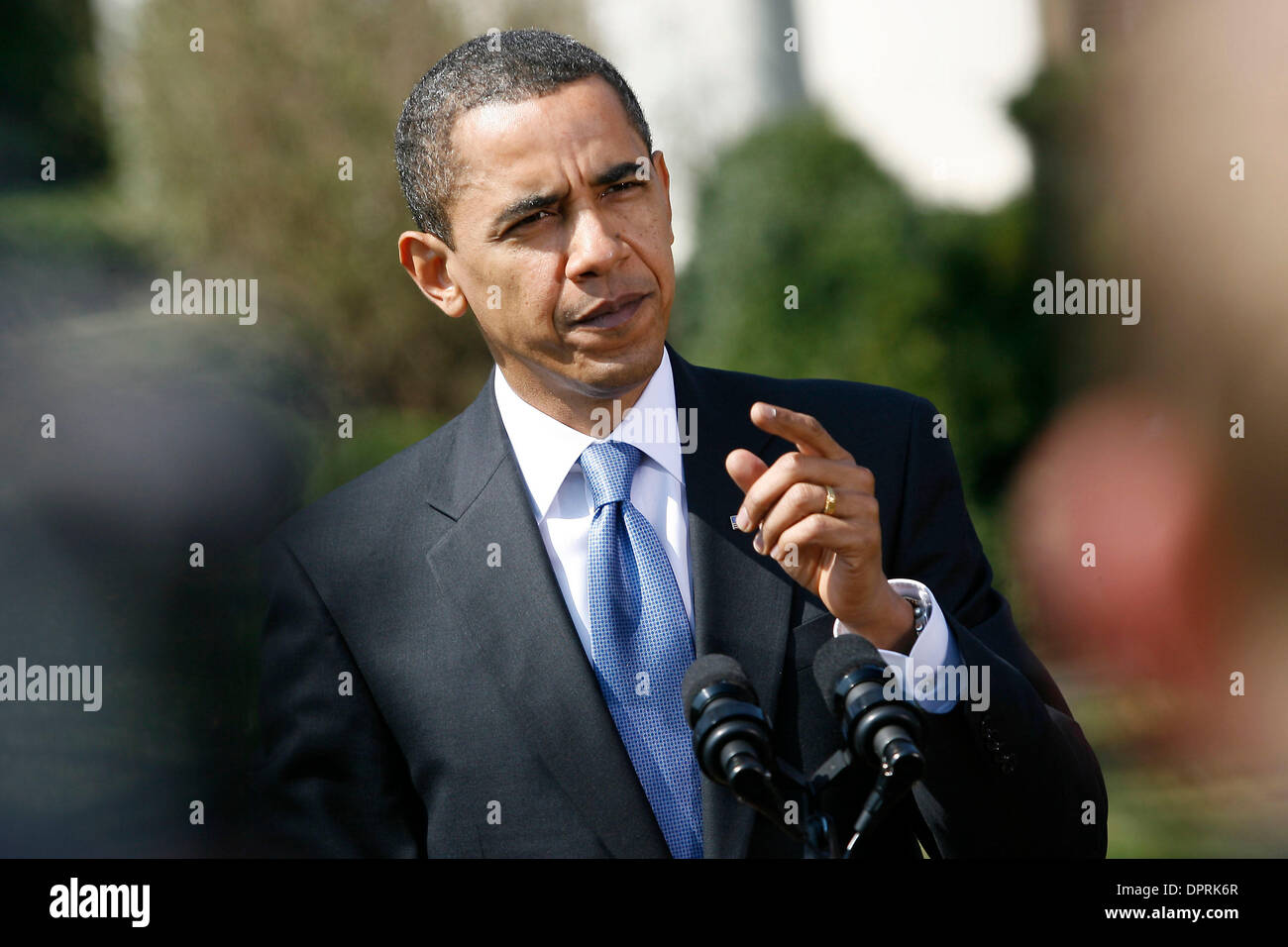 Mar 18, 2009 - Washington, District of Columbia, USA - President BARACK ...