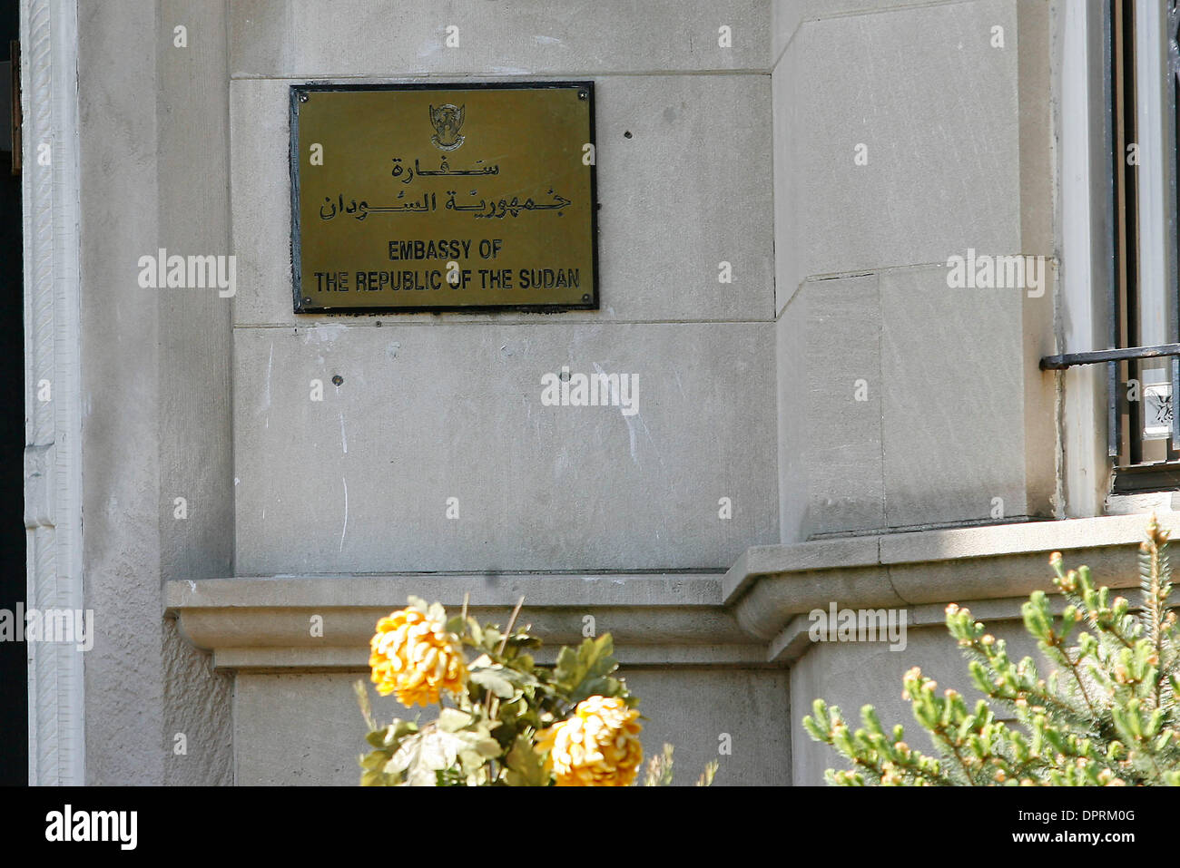 Sudanese embassy hi-res stock photography and images - Alamy