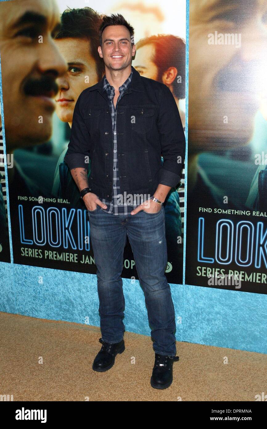 Los Angeles, California, USA. 15th Jan, 2014. Cheyenne Jackson arriving ...