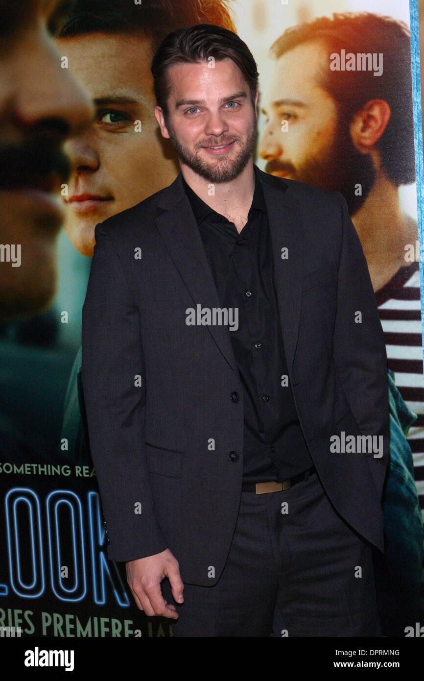 Los Angeles, California, USA. 15th Jan, 2014. T J Linnard arriving at ...