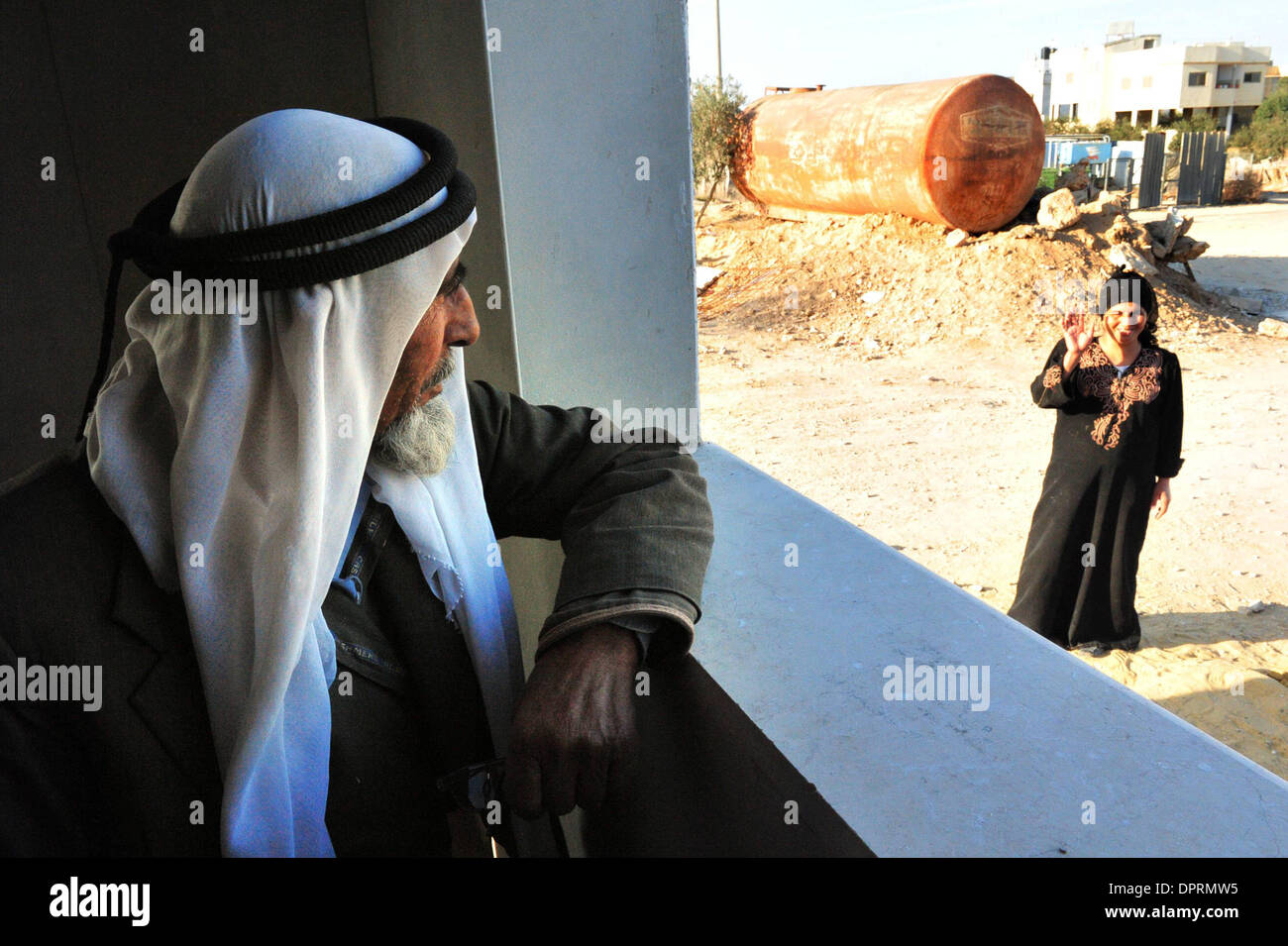 Nov 25, 2008 - Rahat, israel - Men in traditional clothingIn Israel ...