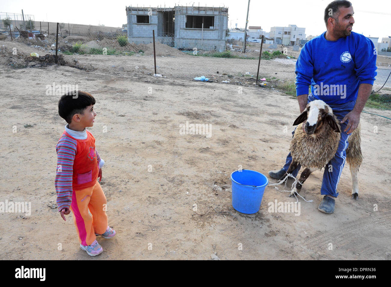 Dec 08, 2008 - Rahat, Israel - A Bedouin family in Lakiya, Israel ...