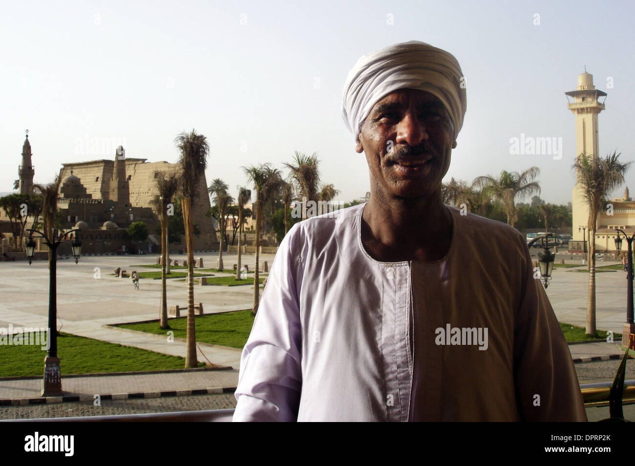 Dec 30, 2008 - Cairo, Egypt - An Egyptian man near Luxor Temple, Egypt ...