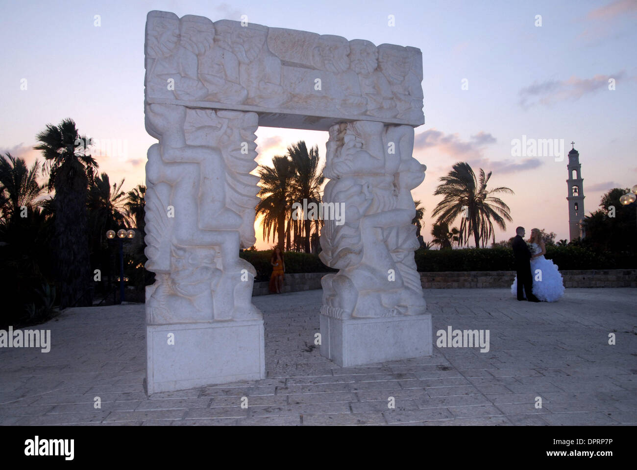 Dec 31, 2008 - Tel-Aviv, Israel - The Israeli city Jaffa, Yafo ,Yafa ...