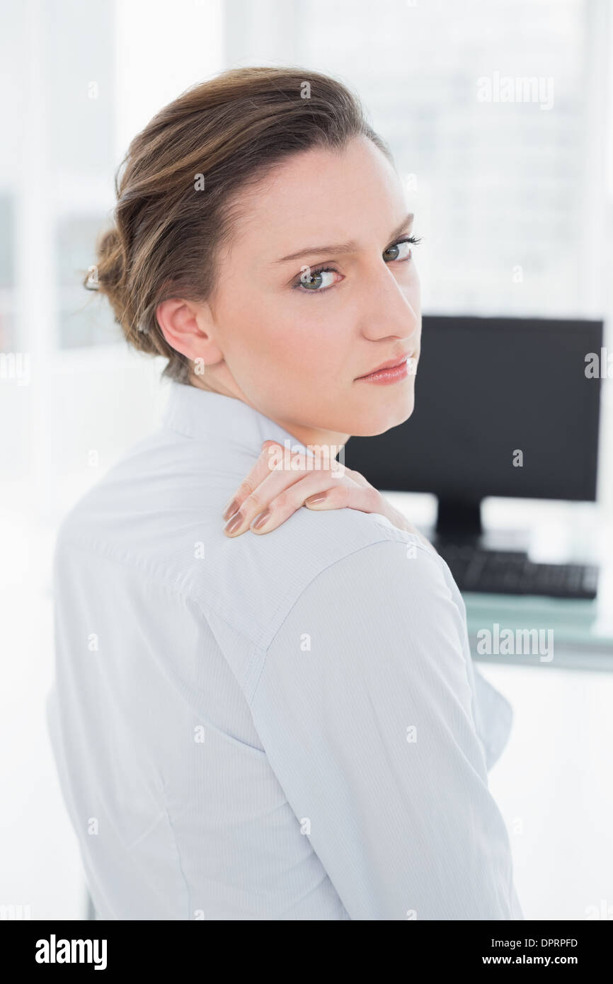 Neck pain office hi-res stock photography and images - Alamy