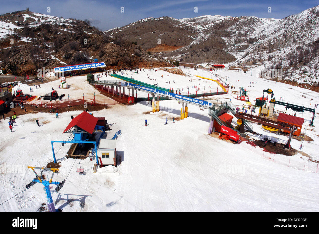 Israel golan heights skiing hi-res stock photography and images - Alamy