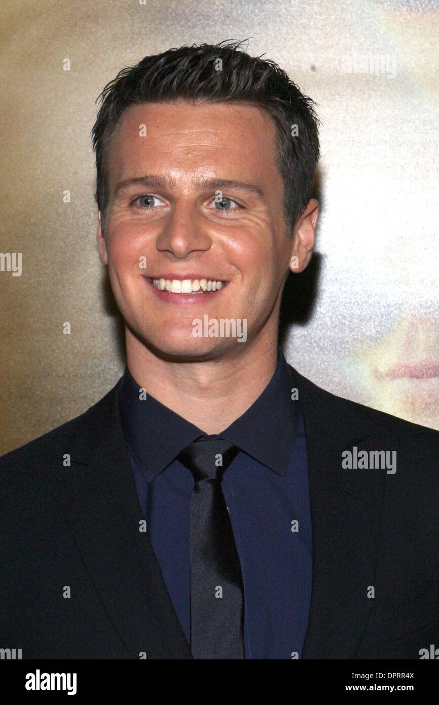 Los Angeles, California, USA. 15th Jan, 2014. Jonathan Groff arriving ...