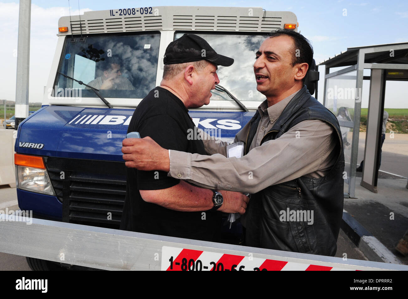 Jan 28, 2009 - Erez, Israel - Israeli YOEL MARSHEK, a Kibbutz Movement ...