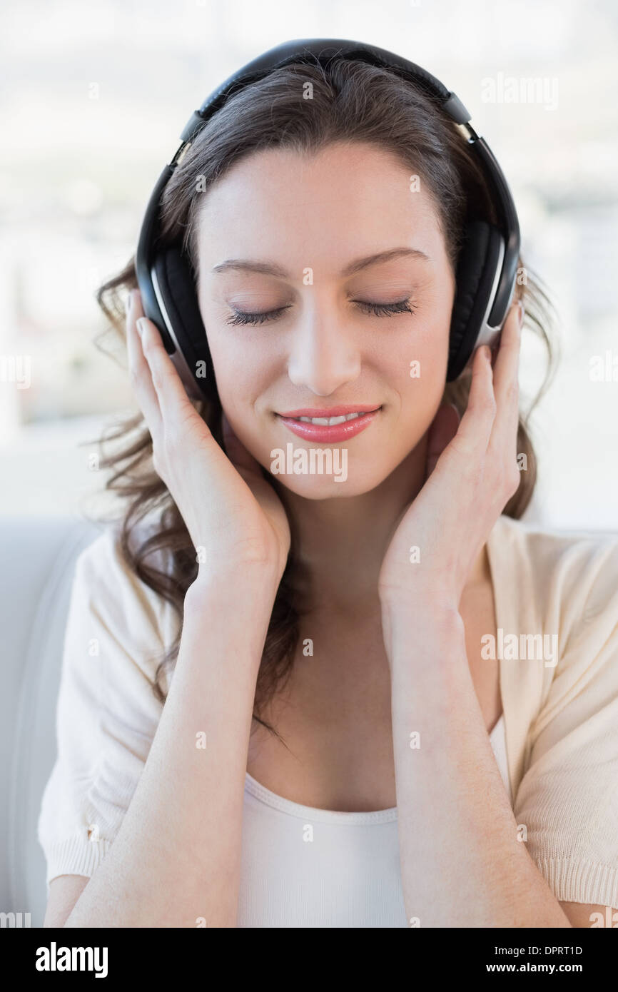 Close up beautiful relaxed caucasian hi-res stock photography and ...