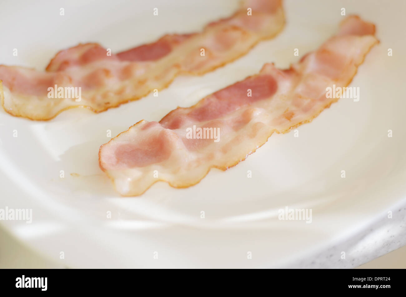 Fried bacon strips bacon hi-res stock photography and images - Alamy