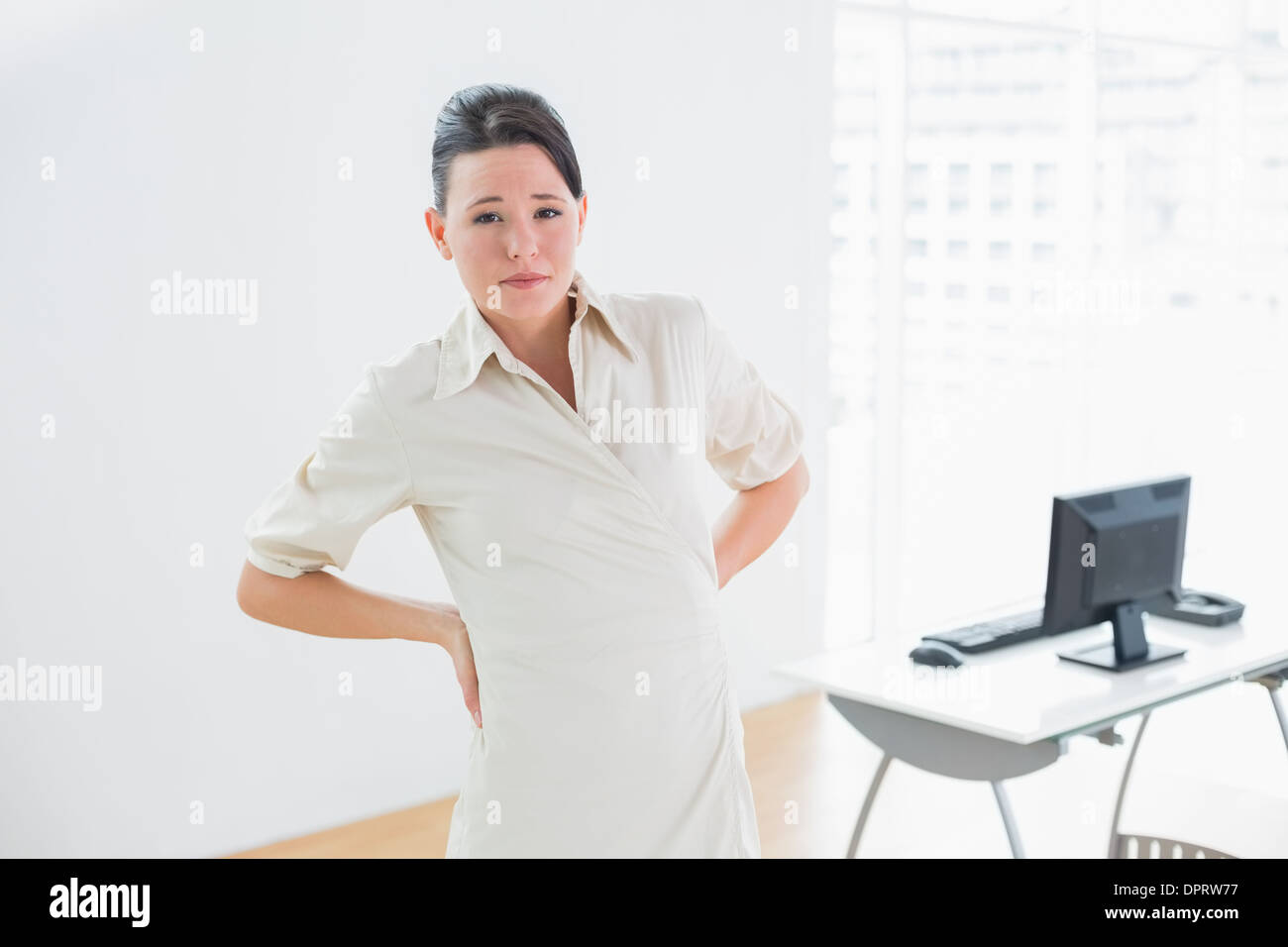 Back ache office hi-res stock photography and images - Alamy