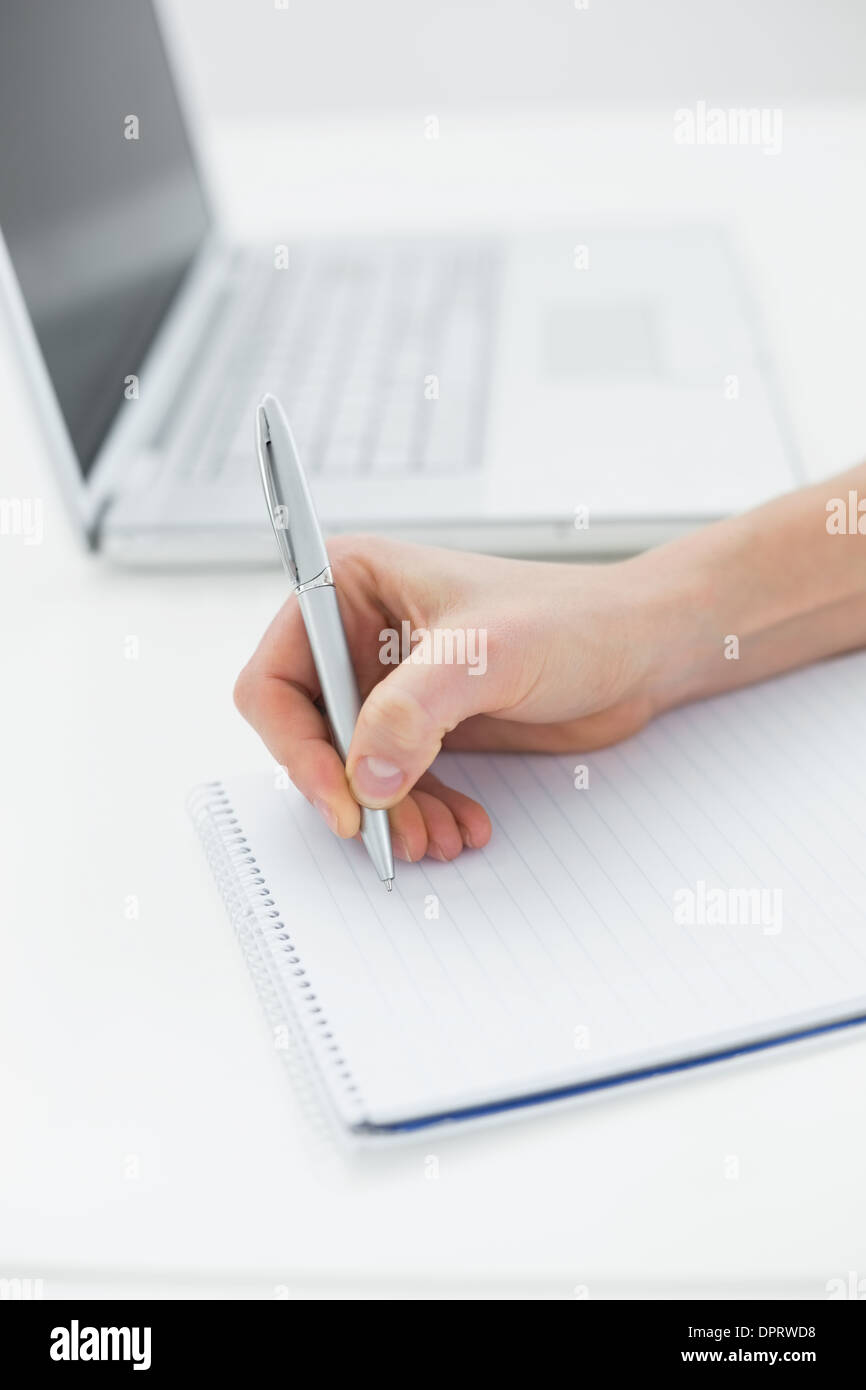 Hand writing notes hi-res stock photography and images - Alamy
