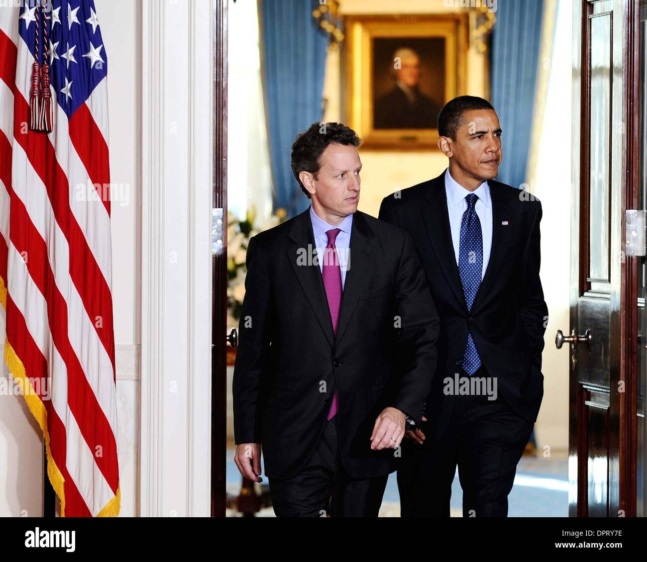 Treasury Secretary Tim Geithner High Resolution Stock Photography and ...