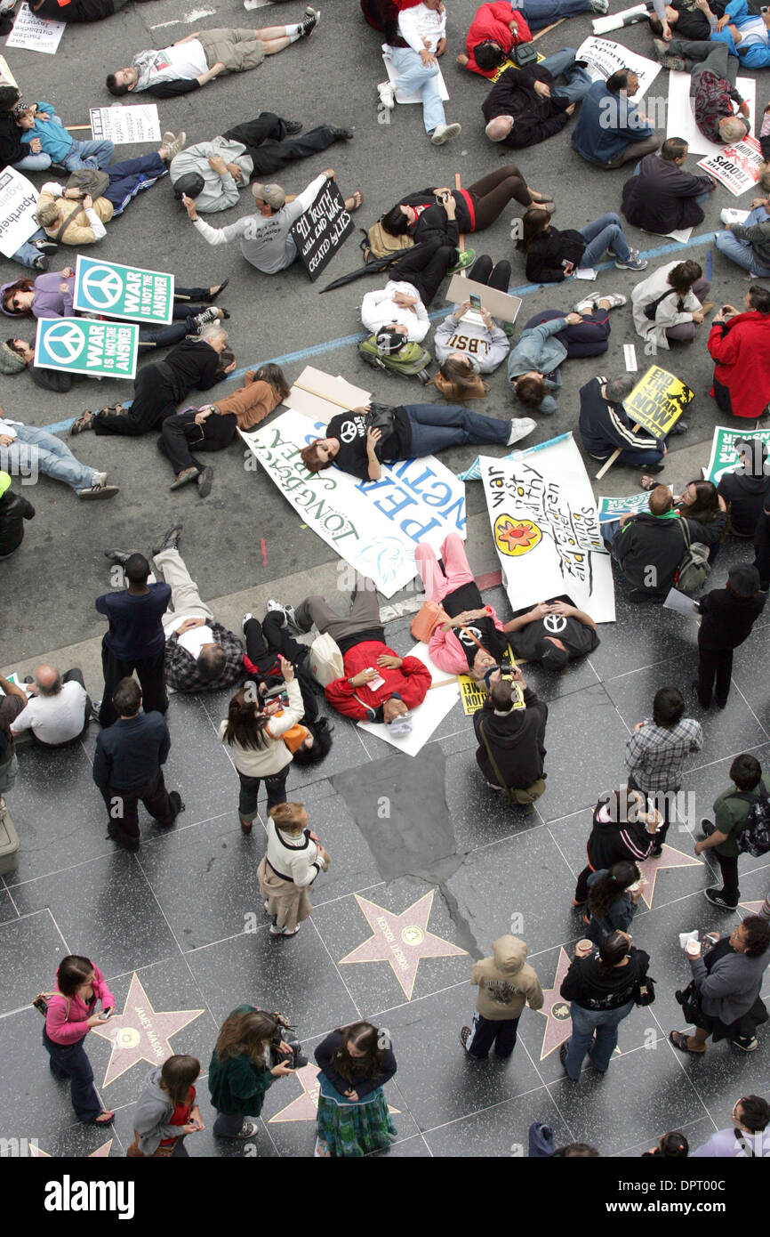 Mar 21, 2009 - Hollywood, California, USA - Anti-war activists hold a ...