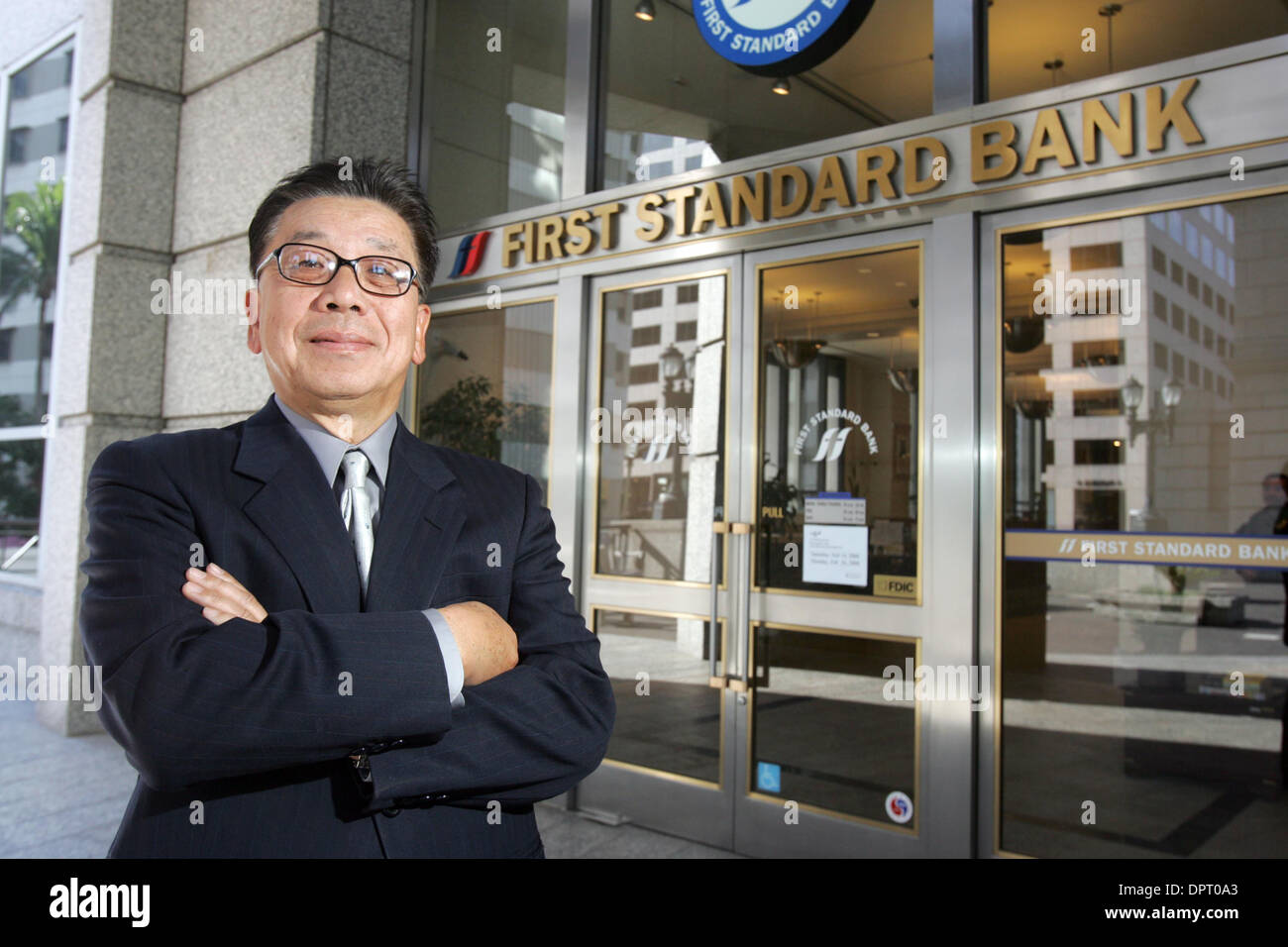 Apr 15, 2009 - Los Angeles, California, USA - WILLIAM IM, CEO of First ...