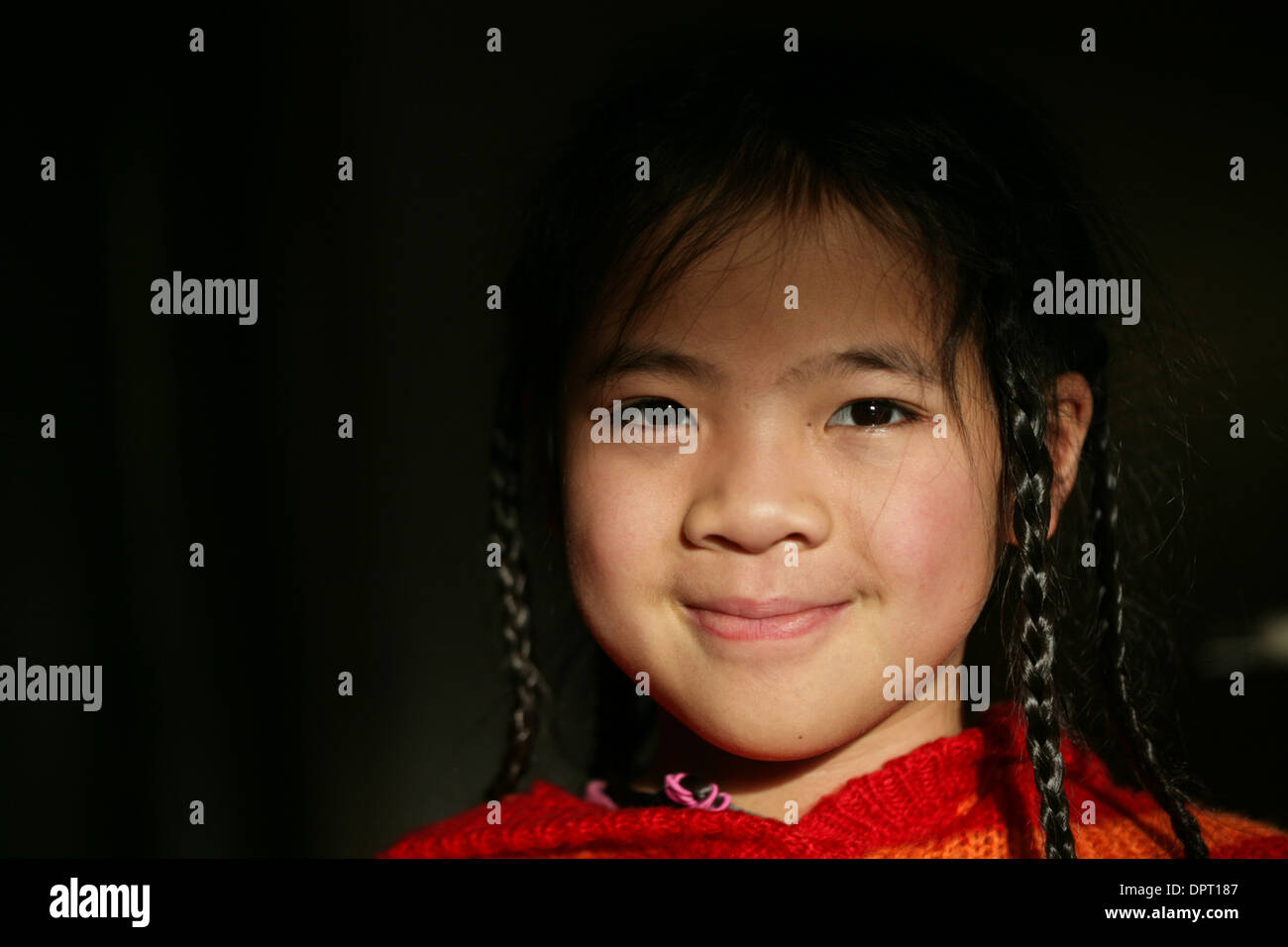 Chinese Plait Hair High Resolution Stock Photography and Images - Alamy