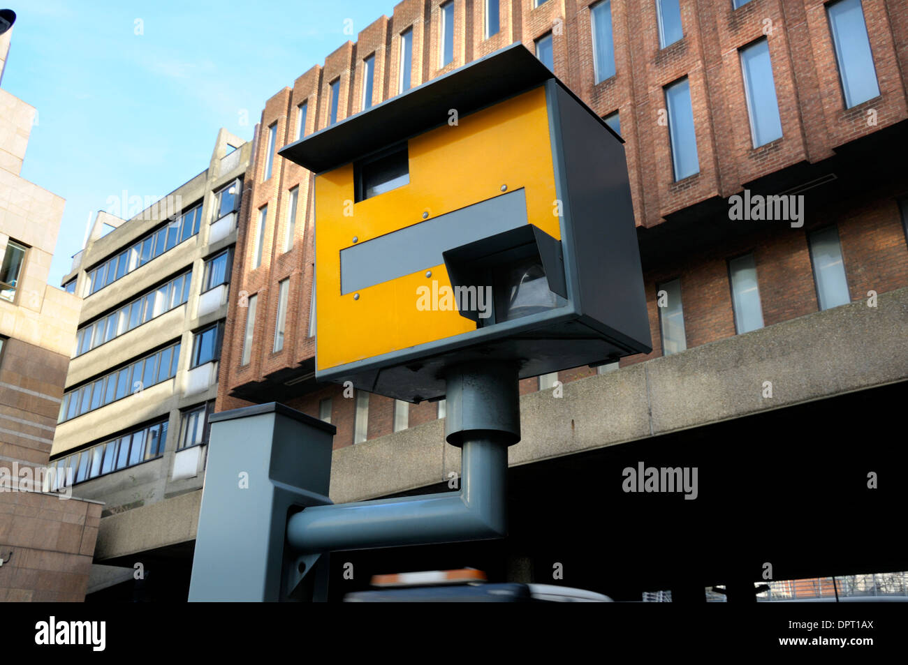 London, England, UK. Speed camera in Castle Baynard Street / Upper ...