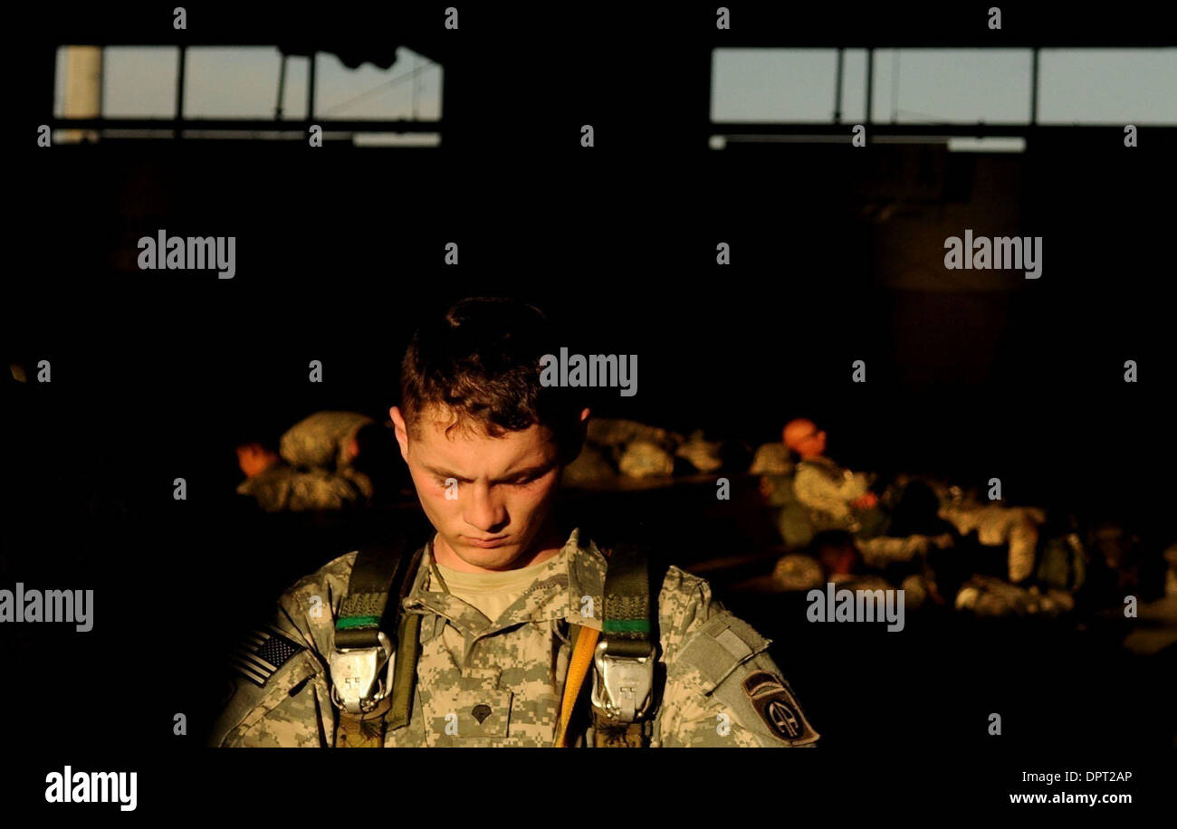 Jan. 29, 2009 - Fort Bragg, North Carolina, U.S. - Spc. RICHARD BALES ...