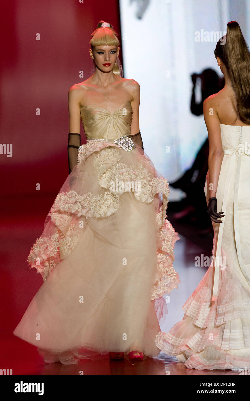 14 February 2009: The Barbie Runway Fashion Show during the Mercedes ...