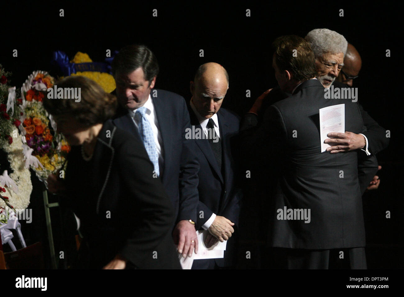 Senator Dianne Feinstein, John Garamendi and Jerry Brown go to their ...