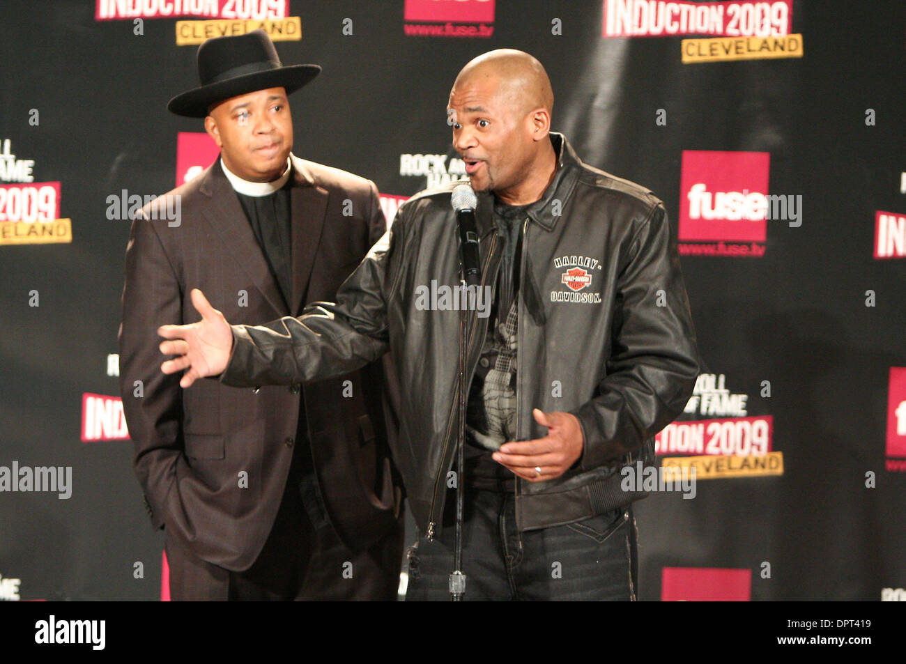 April 4, 2009 Cleveland, OH..Joseph ''Reverend Run'' Simmons and Darryl ...