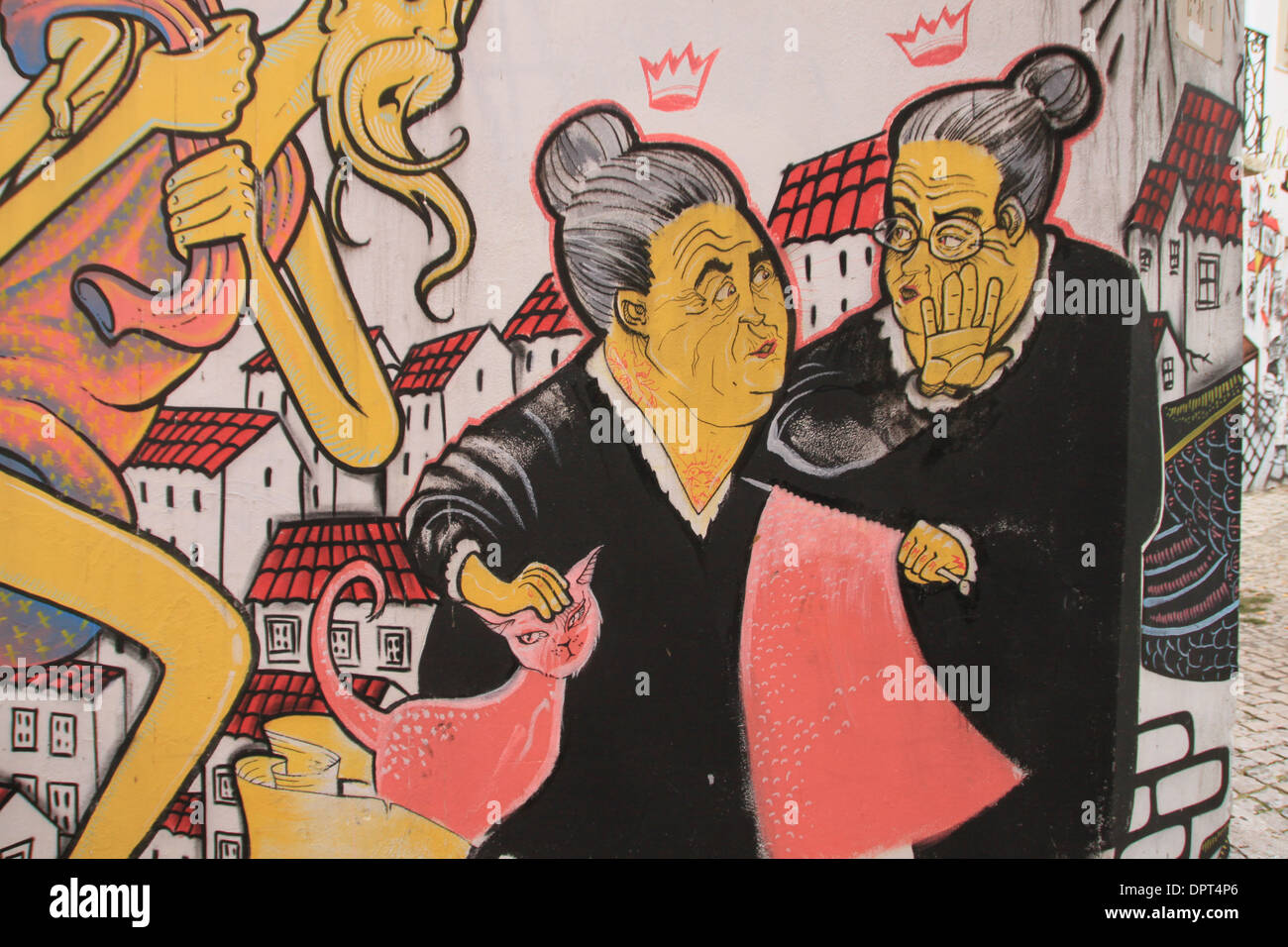 Graffiti fresco hi-res stock photography and images - Alamy