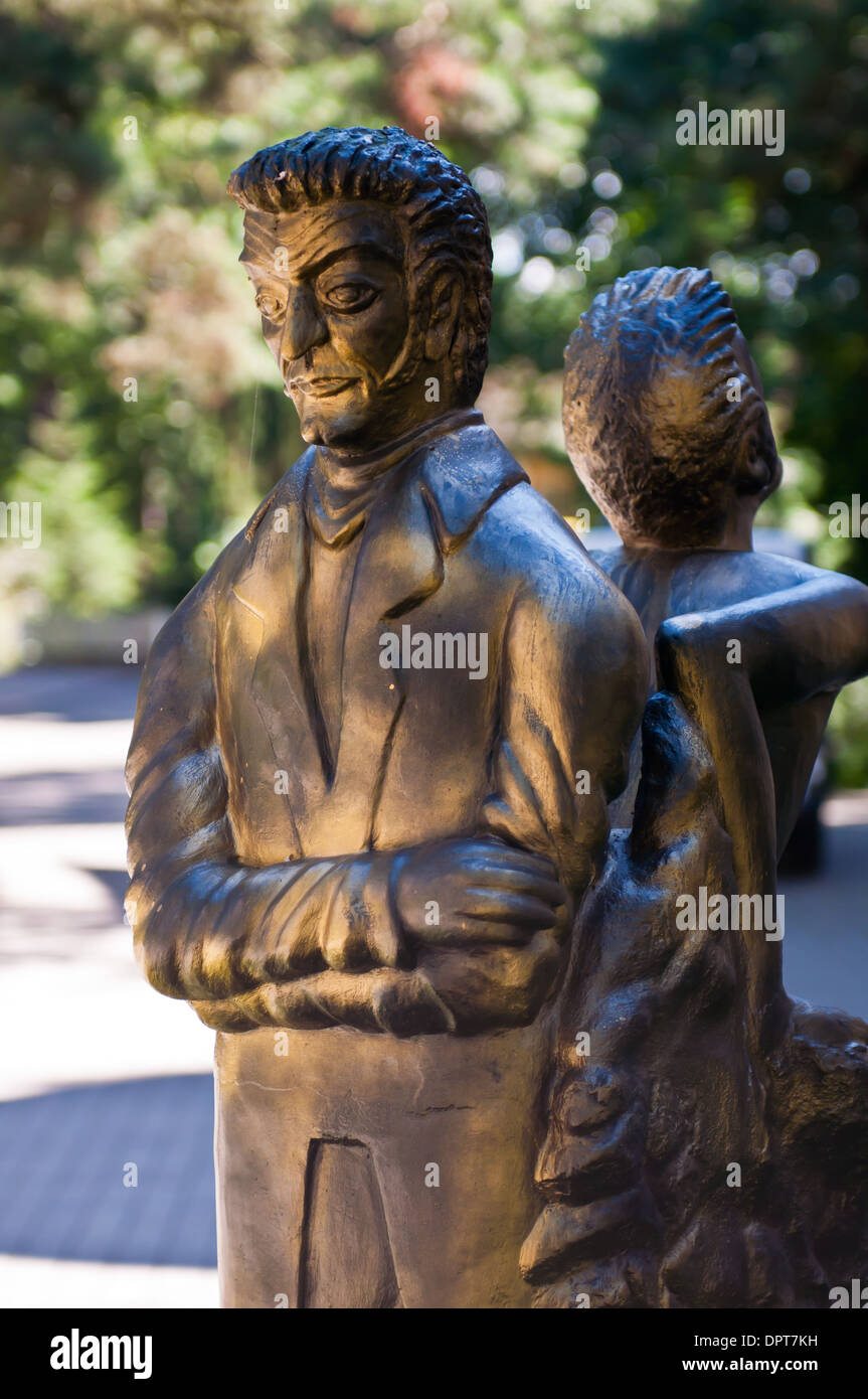 Kaliningrad region. Russia. Monument to the German writer Ernst Theodor ...