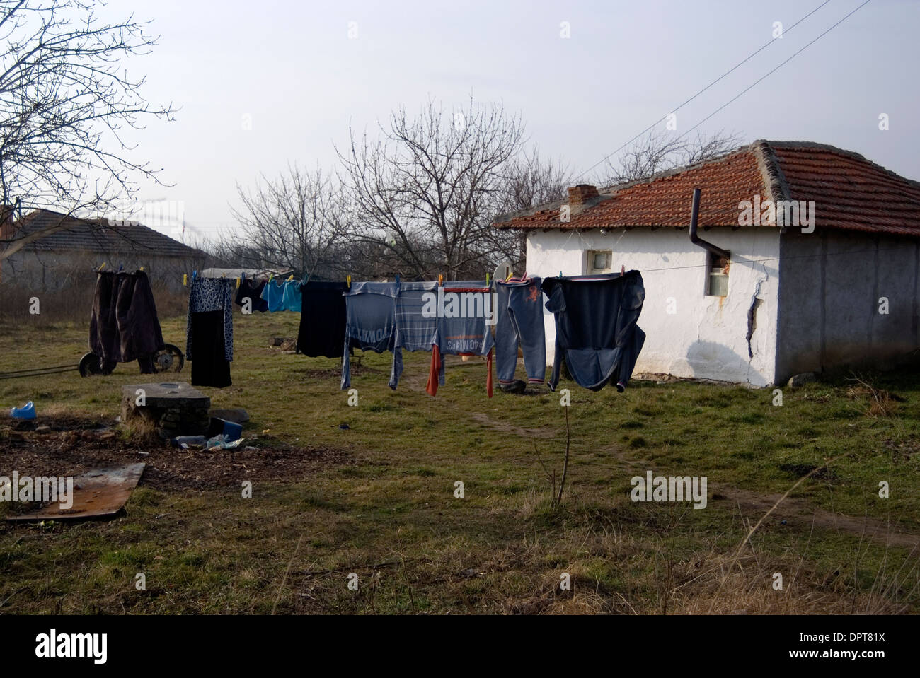 Rural village life Stock Photo - Alamy