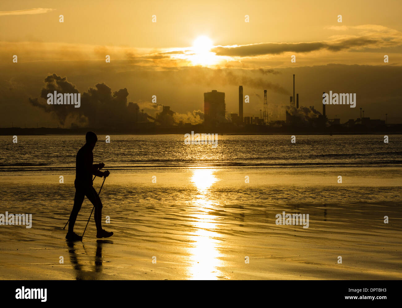 Redcar SSI steelworks blast furnace and coke ovens. Redcar, north east ...