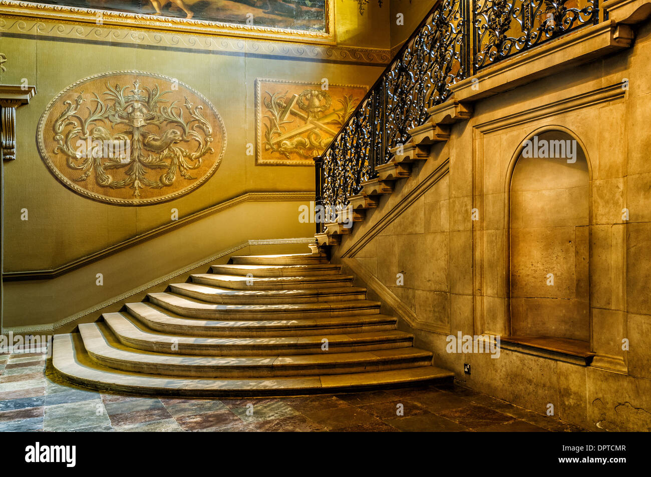 Queens staircase hi-res stock photography and images - Alamy