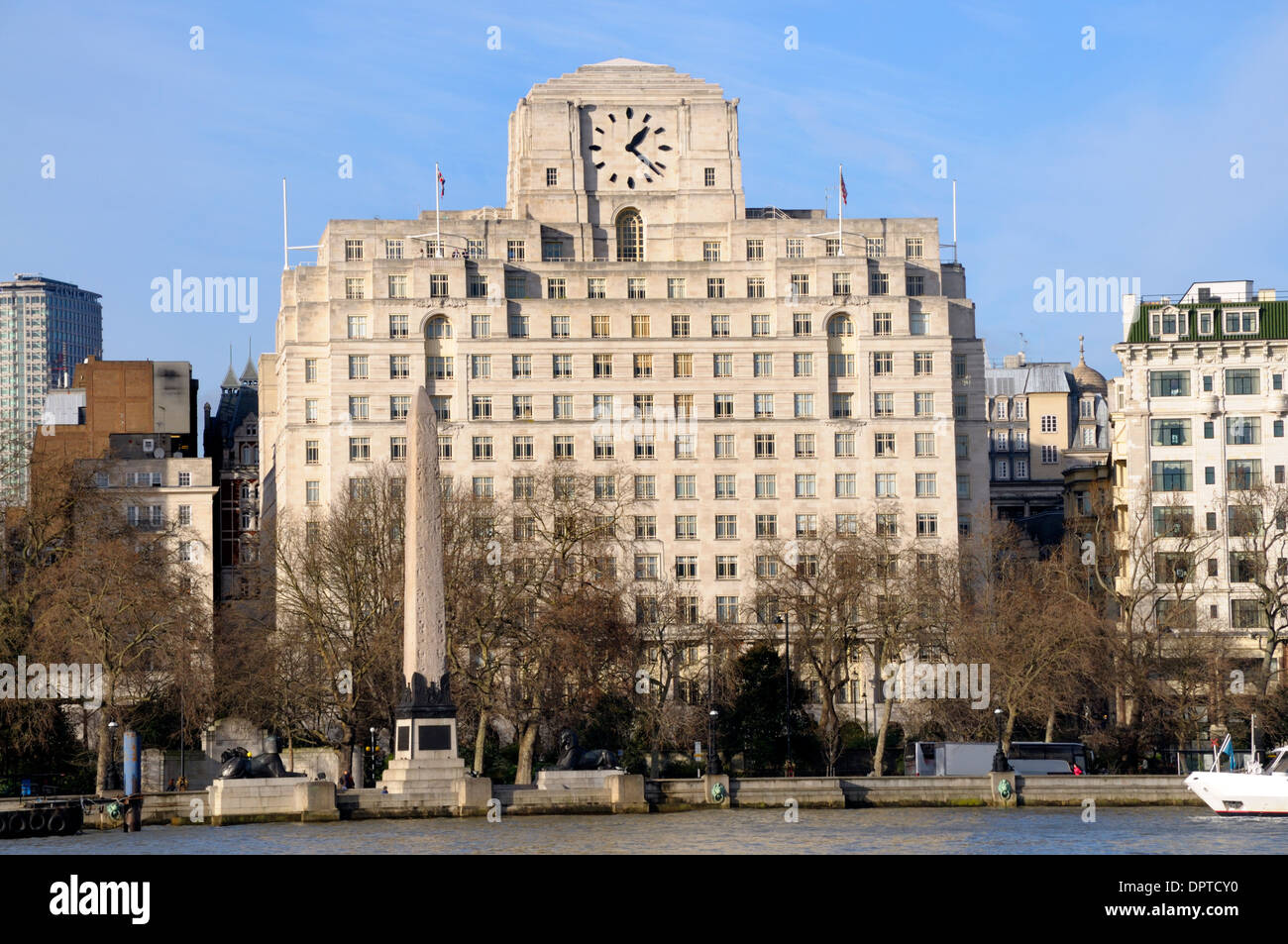 London, England, UK. Shell Mex House (1931 - Grade II Listed building ...
