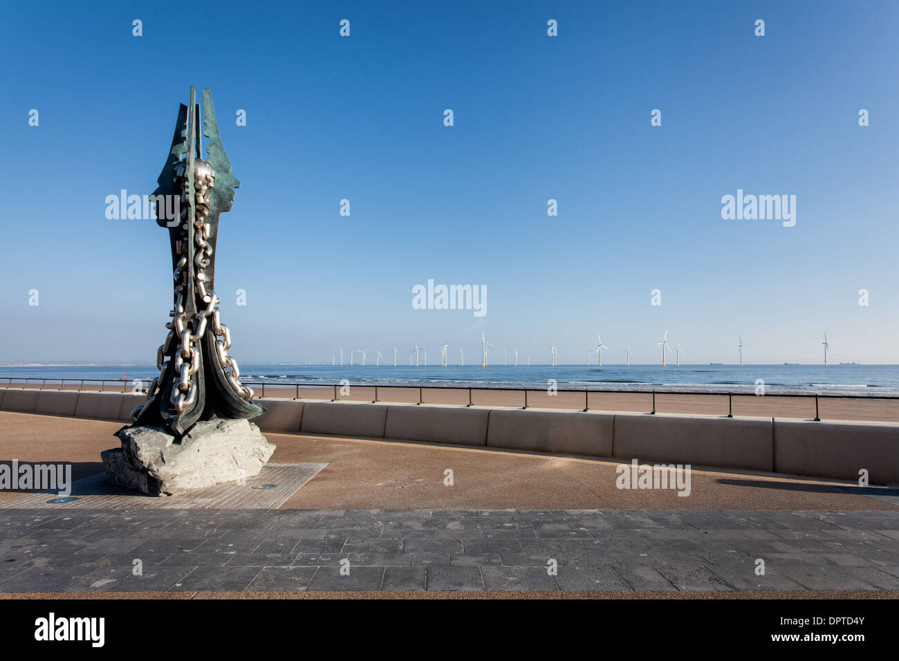 Steel Sculpture at Redcar, Cleveland,England Stock Photo - Alamy