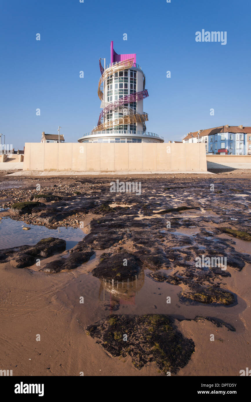 New Vertical Pier at Redcar, Cleveland,England Stock Photo - Alamy