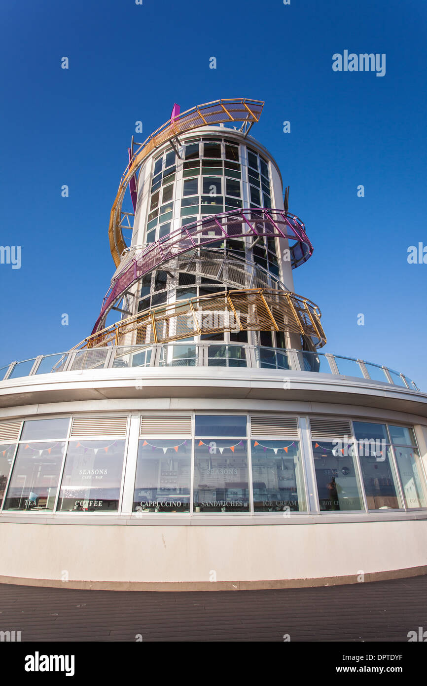 New Vertical Pier at Redcar, Cleveland,England Stock Photo - Alamy