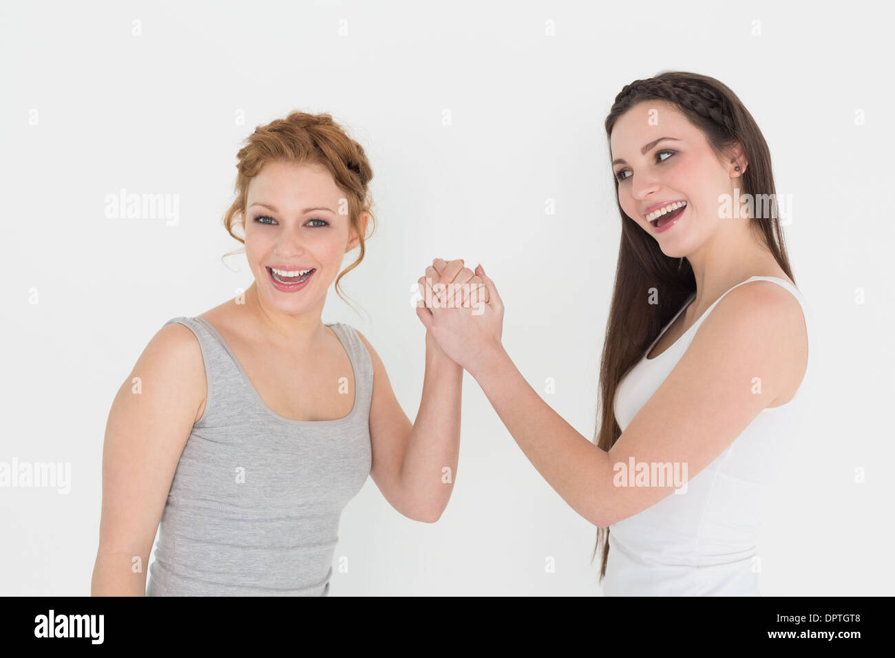 Female arm wrestling hi-res stock photography and images - Alamy