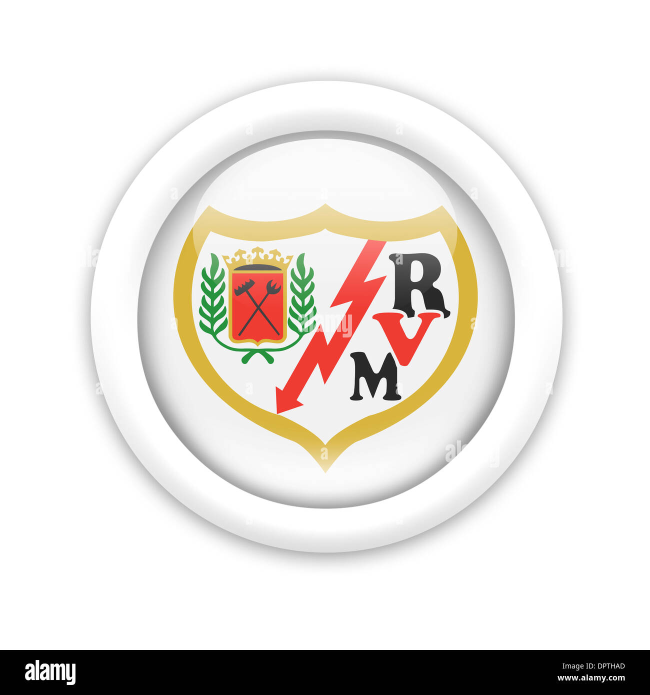 Rayo vallecano flag icon logo hi-res stock photography and images - Alamy