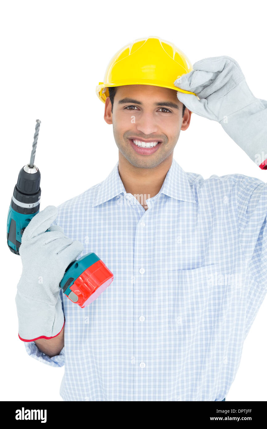 Handsome man at hard work hi-res stock photography and images - Alamy