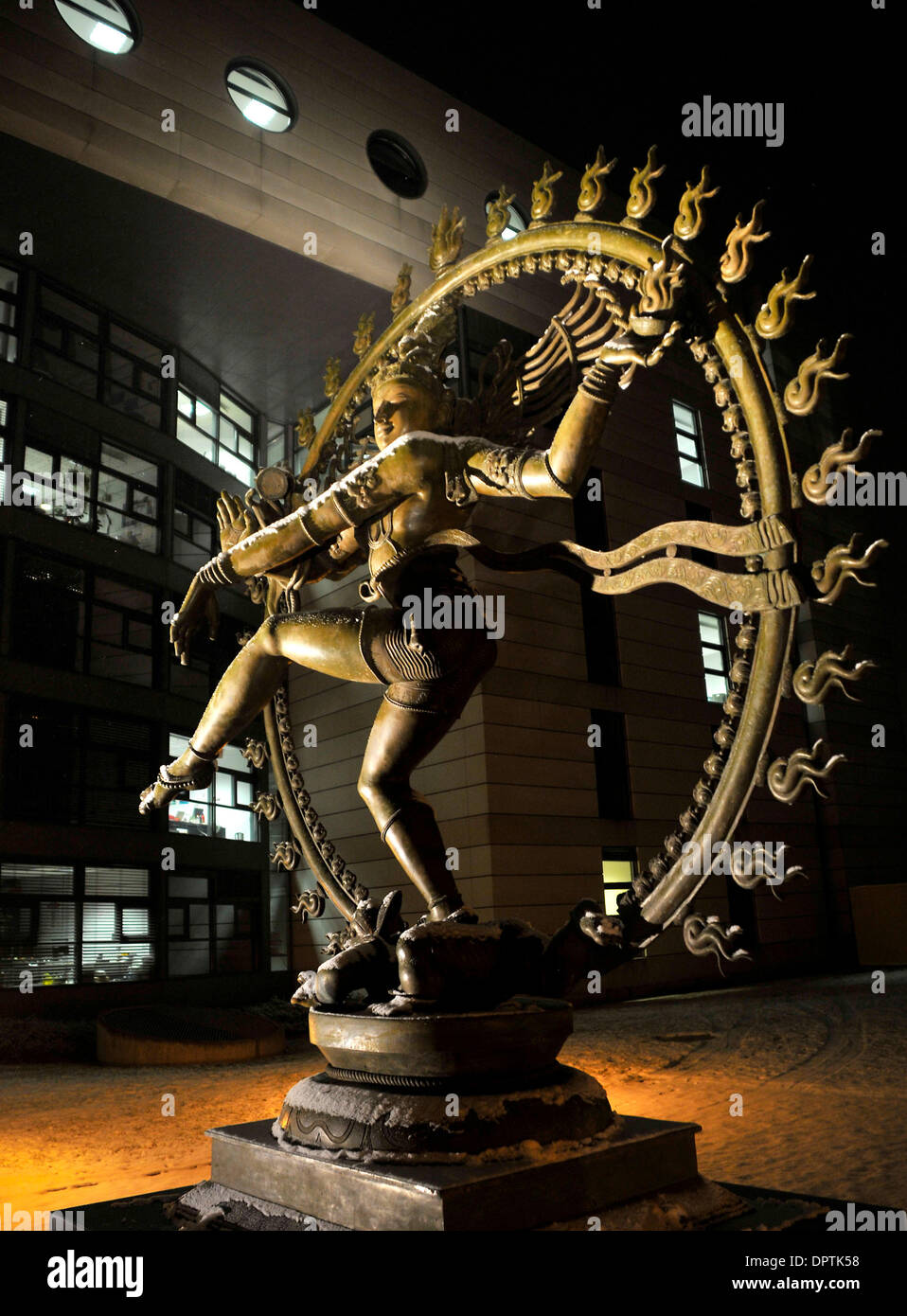 Jan 13, 2009 - Geneva, Switzerland - Sculpture of Shiva dancing the ...