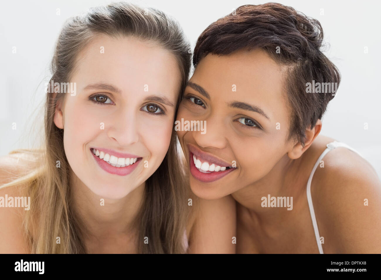 Happy close female hi-res stock photography and images - Alamy