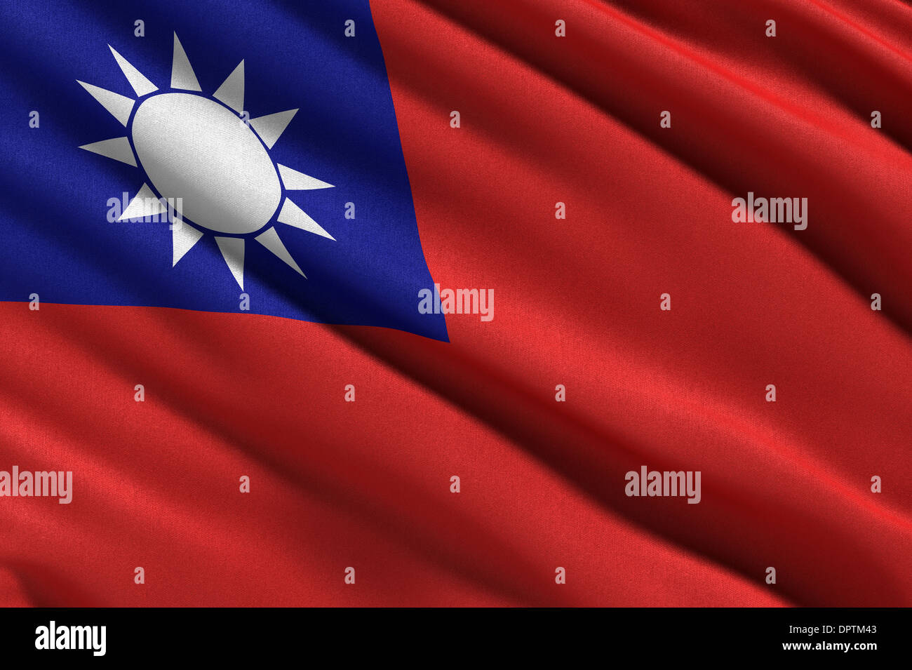 Flag of Taiwan Stock Photo - Alamy