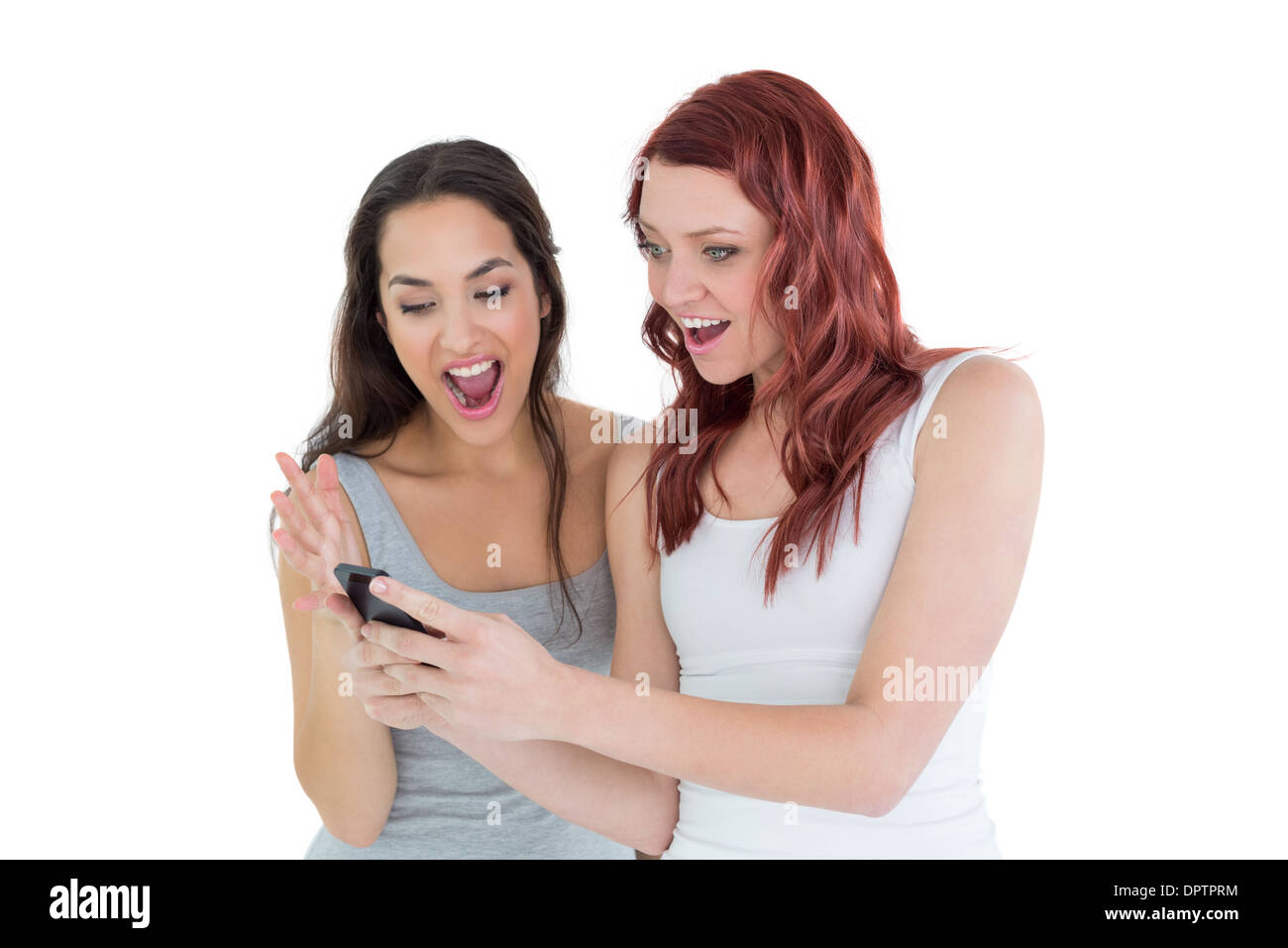Female looking content hi-res stock photography and images - Alamy